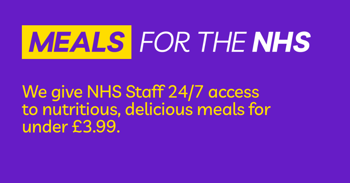 Home | Meals for the NHS